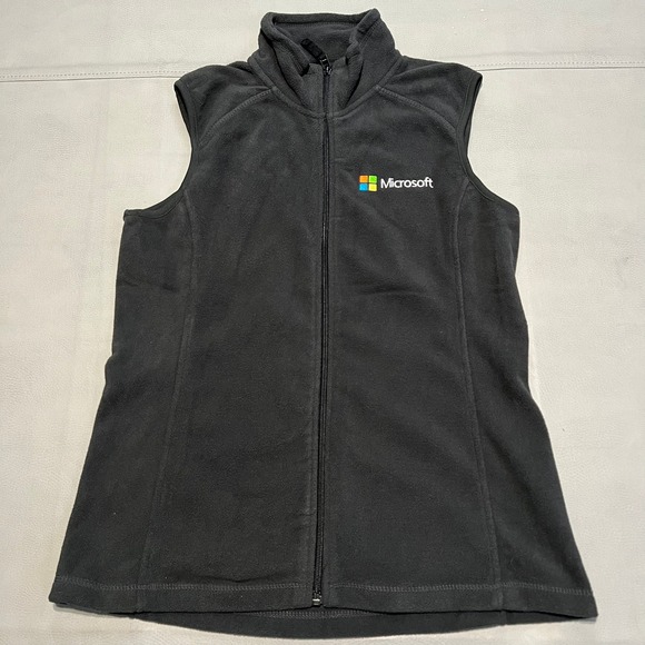 Clique | Jackets & Coats | Microsoft Fleece Vest Men Black Zip ...